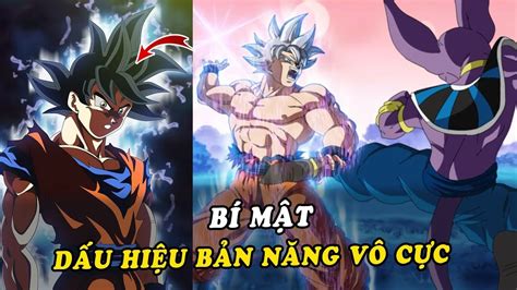 Bí ẩn Dấu Hiệu Bản Năng Vô Cực Của Goku Trong Dragon Ball Super Youtube