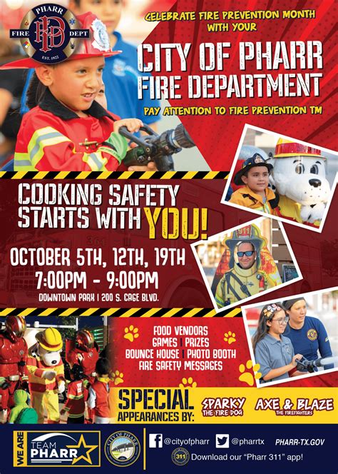 City Of Pharr Fire Department To Celebrate Fire Prevention Month City Of Pharr