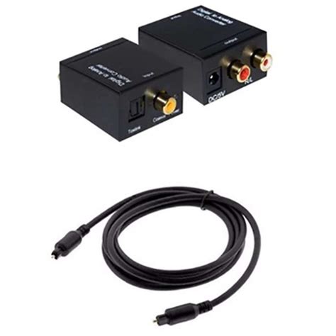 Bộ chuyển đổi tín hiệu Optical To Av tặng kèm dây optical và dây AV Shopee Việt Nam