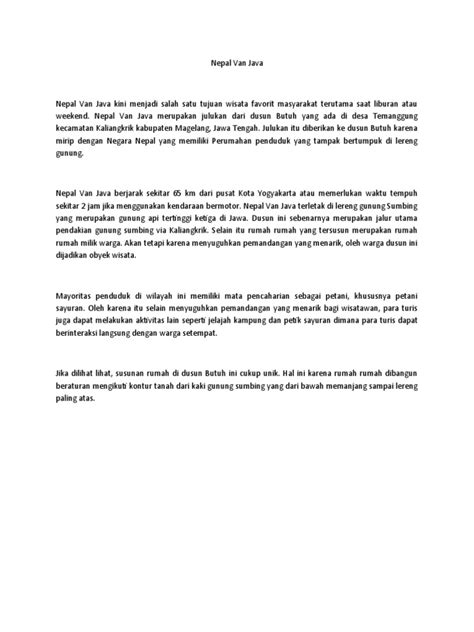 Nepal Van Java Wps Office Pdf