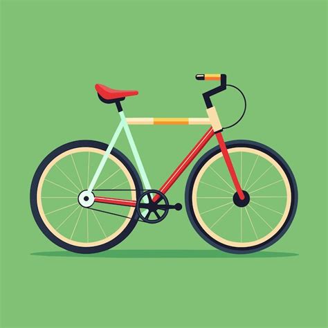 Premium Vector Bicycle Vector Illustration