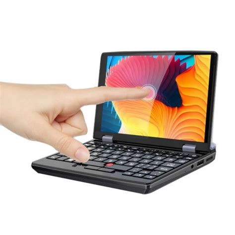 Laptop Mini 7 Inci W7 Intel Quad Core J4125 12256gb Windows 11 Case