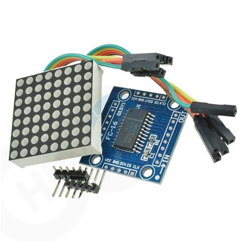 MAX7219 8X8 Kırmızı Dot Matrix Kartı