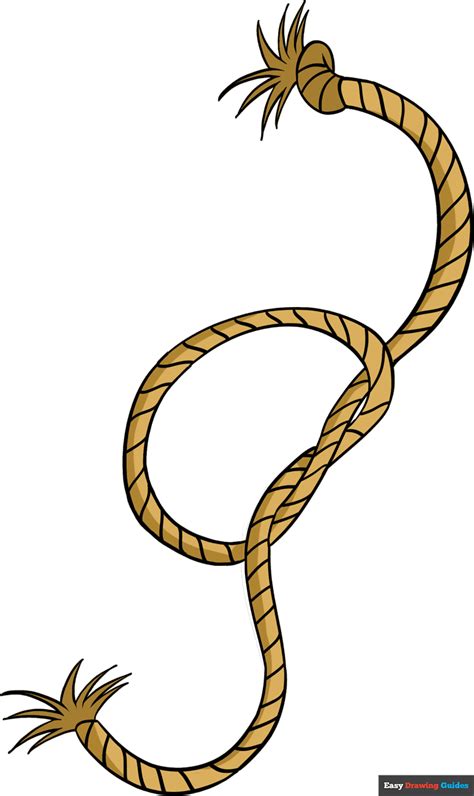 How To Draw A Rope Really Easy Drawing Tutorial Porn Sex Picture