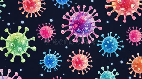 A Comprehensive Microscopic View Of A Virus Particle Revealing Its Intricate Structure And