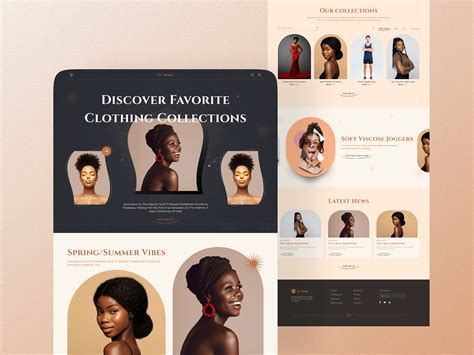 Shopify Website Design On Behance