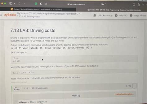 Solved Main Py Load Defeut Template Mileage Float Input Chegg