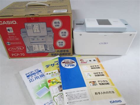 Yahooオークション 【1019n Y6098】casio カシオ ハガキ＆フォトプ