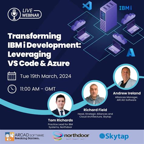 Richard Field On Linkedin [webinar] Transforming Ibm I Development Vs Code And Azure