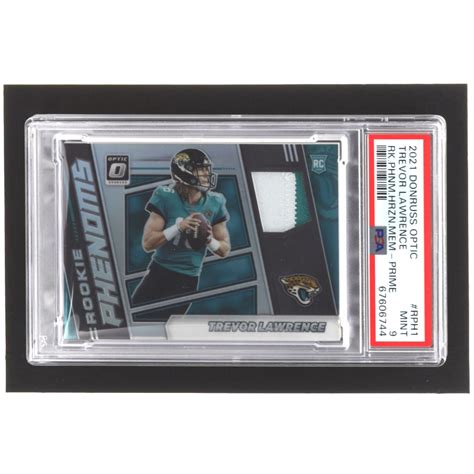 Trevor Lawrence 2021 Donruss Optic Rookie Phenoms Jerseys Horizontal