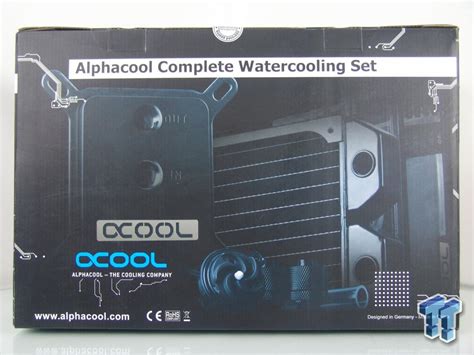 Alphacool Nexxxos Cool Answer 240 D5ut Set Cpu Water Cooler Review