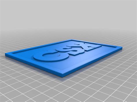 Csx Train Sign 3d Print Or Laser By Gordyt47 Download Free Stl Model