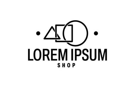 Geometric Shape Logo Graphic By Iamgi Graphics · Creative Fabrica