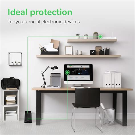 Apc 850va Ups Battery Backup With Surge Protection India Ubuy