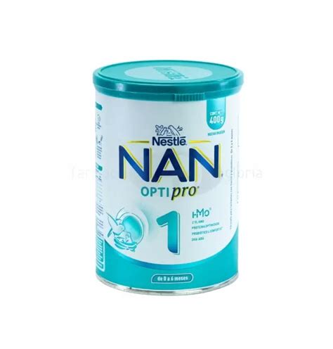 Nan 1 Optipro De 0 A 6 Meses Lata Con 400 G