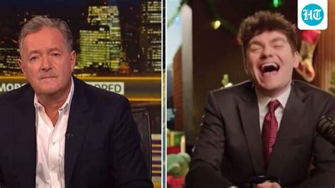 Nick Fuentes Laughs As Piers Morgan Calls Him Out For Using Racist Slur