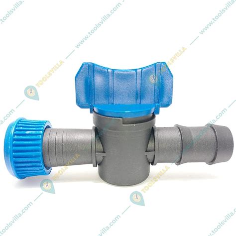 16mm Flat Inline Drip Irrigation Cock