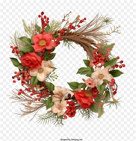 พวงหรีดคริสมาสต์ คริสมาสต์ Wreath หรีด Png Png พวงหรีดคริสมาสต์ คร