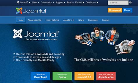 TOP 5 Websites Que Utilizan Joomla