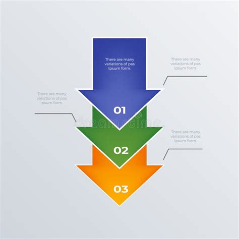 Process Arrows Infographic Template Design Business Concept Infograph With Options Steps Or