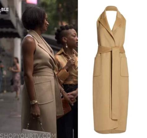 Reasonable Doubt Season 1 Episode 1 Jaxs Sleeveless Halter Coat