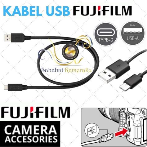 Jual Kabel Data Usb Kamera Fujifilm Gfx100 Gfx100s Gfx 50r X Pro3 X T4
