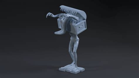 Mimic Dark Souls 3d Print Model 3d Model 3d Printable Cgtrader