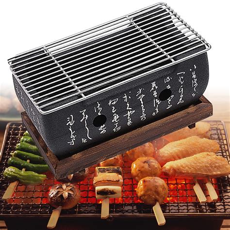 Japanese Korean Ceramic Hibachi Bbq Table Grill Yakitori