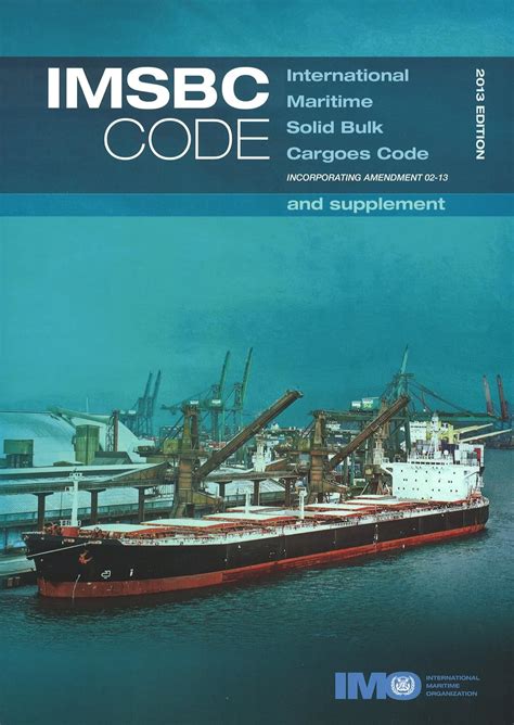 Amazon Imsbc Code And Supplement 2012 Edition International Maritime Organization