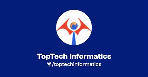 Toptech Informatics Twitter Instagram Facebook Linktree