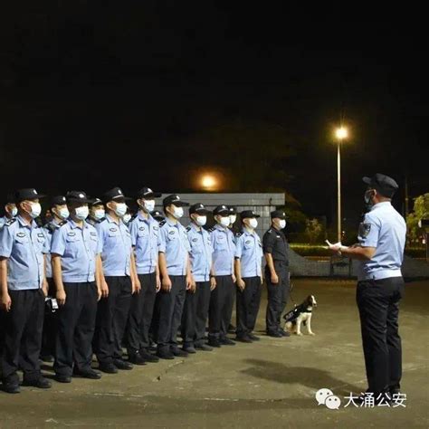 百日行动 大涌公安开展破小案专项整治集中夜查统一行动 清查 进行 群众