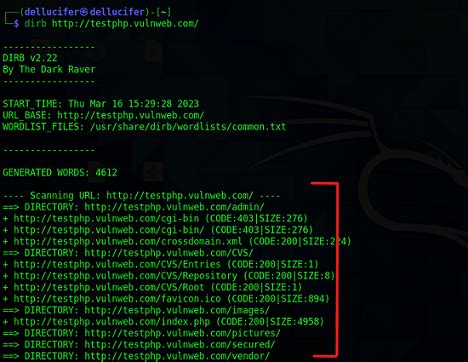Introduction To Dirb Kali Linux GeeksforGeeks