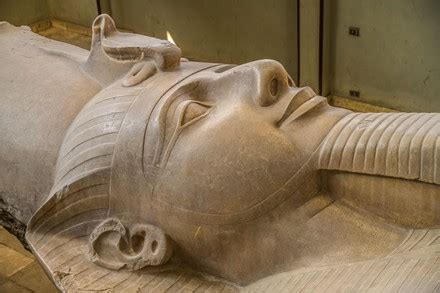 Reclining Colossal Statue Ramses Ii Museum Editorial Stock Photo