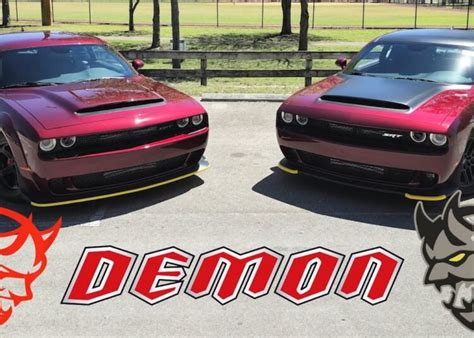 Dodge Demon Vs Demon 170 Direct Comparison And Review Dutchiee Cars