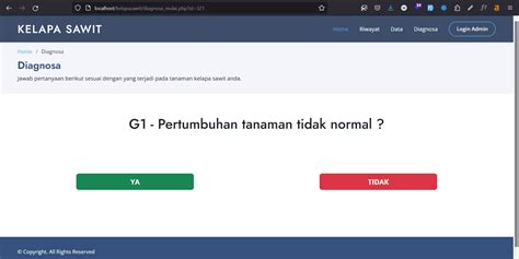Sistem Pakar Diagnosa Penyakit Tanaman Sawit Dengan Forward Chaining
