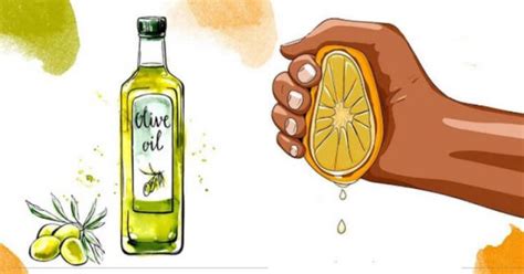 Всичко което трябва да направите е да смесите зехтин с лимонов сок и вашата рецепта за