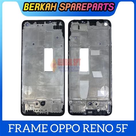 Jual FRAME TULANG LCD OPPO RENO 5F TATAKAN DUDUKAN LCD RENO 5F ORIGINAL