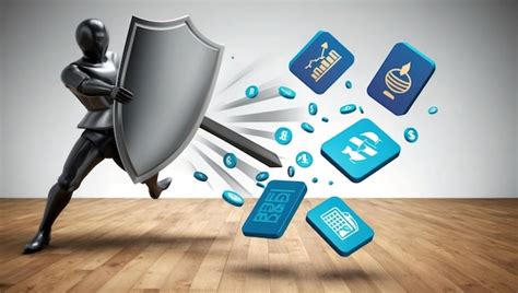 A Dynamic Shield Representing Financial Security And Analytics