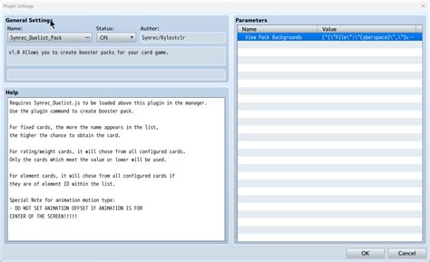 RPG Maker MZ Duelist Cards Pack By Synrec