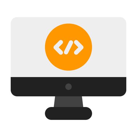 Coding Generic Flat Icon