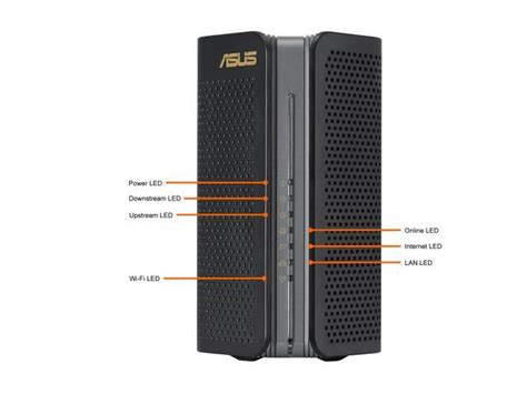 Open Box ASUS AX WiFi Cable Modem Wireless Router Combo CM AX Dual Band DOCSIS