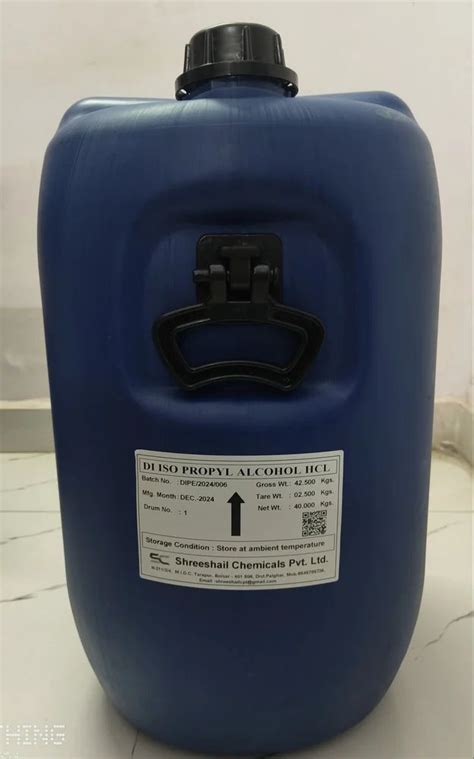 99 Lab Grade Di Iso Propyl Ether Hydrochloride 40kg Can 108 20 3 At
