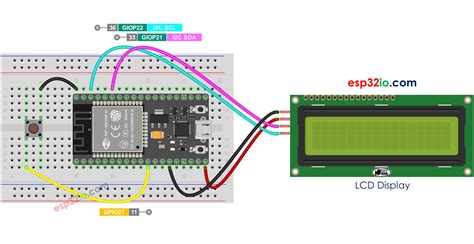 ESP32 버튼 칼 수 LCD