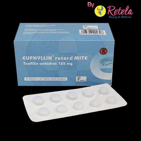 Jual Euphyllin R Mite 1 Strip 10 Tablet Shopee Indonesia