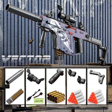 Kriss Vector Foam Blaster Full Auto Shell Eject
