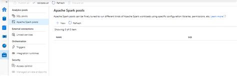 Create An Azure Synapse Analytics Apache Spark Pool Erwin And Data Analytics
