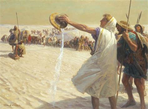 Alexander The Great Refuses Water In The Desert Art By Tom Lovell