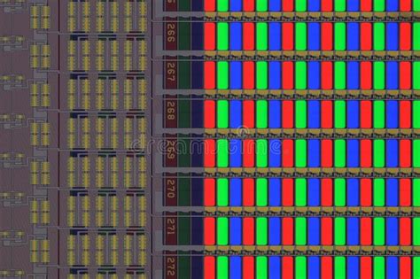 Extreme Close Up Of A Mobile LCD Screen Stock Image Image Of Illumination Micro 94098847