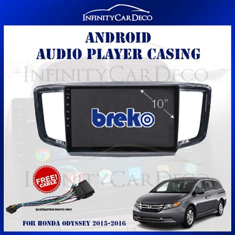 Honda Odyssey Rc1 360 Cameraroof Monitor 2015 2019 10 Android
