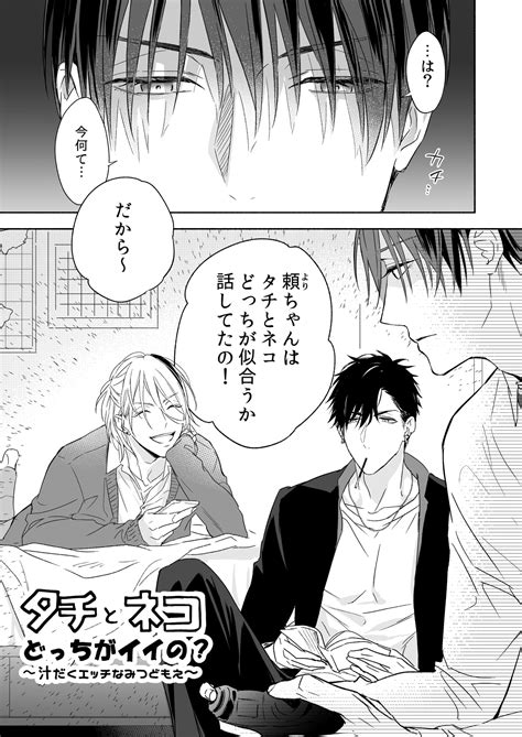 タチとネコどっちがイイの～汁だくエッチなみつどもえ～【作品ネタバレ】 びぃとてぃライブラリ